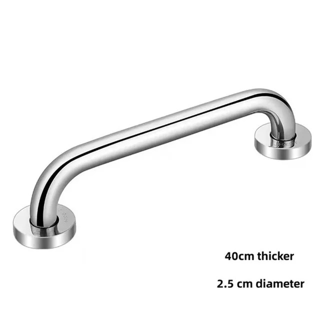 Shower Grab Bar Stainless Steel Safety Grab Bar Handle Bathroom Balance ...