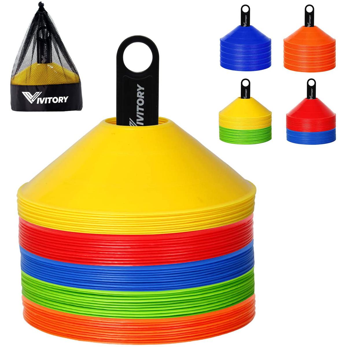Training Marker - 10 Pieces - Practise Flat Cones Cone Plastic Cone ...