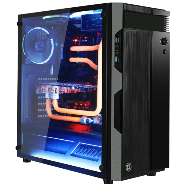 Apexgaming M1 ATX Mid Tower Case - Tempered Glass Edition Desktop Casings | Daraz.lk