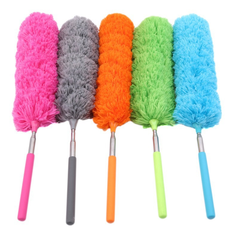 1Pcs Portable Microfiber Duster Brush Extendable Hand Dust Cleaner Anti ...