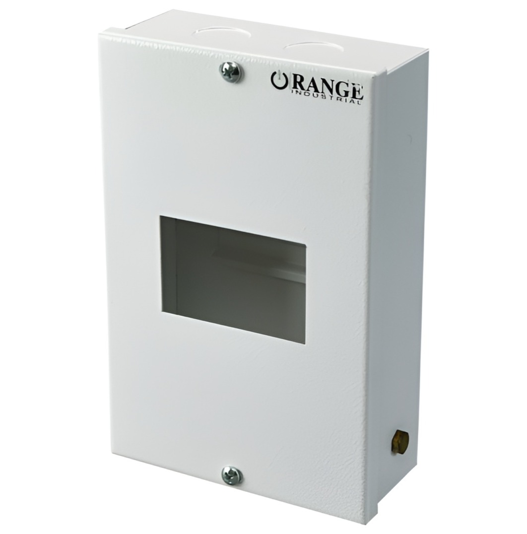 4 POLE ISOLATOR BOX ORANGE (XIB-004P) Surface Steel Enclosure | Daraz.lk