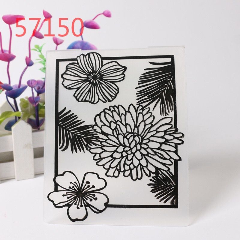 Plastic Texture Clip Concave-Convex Embossing Die Indentation Template ...