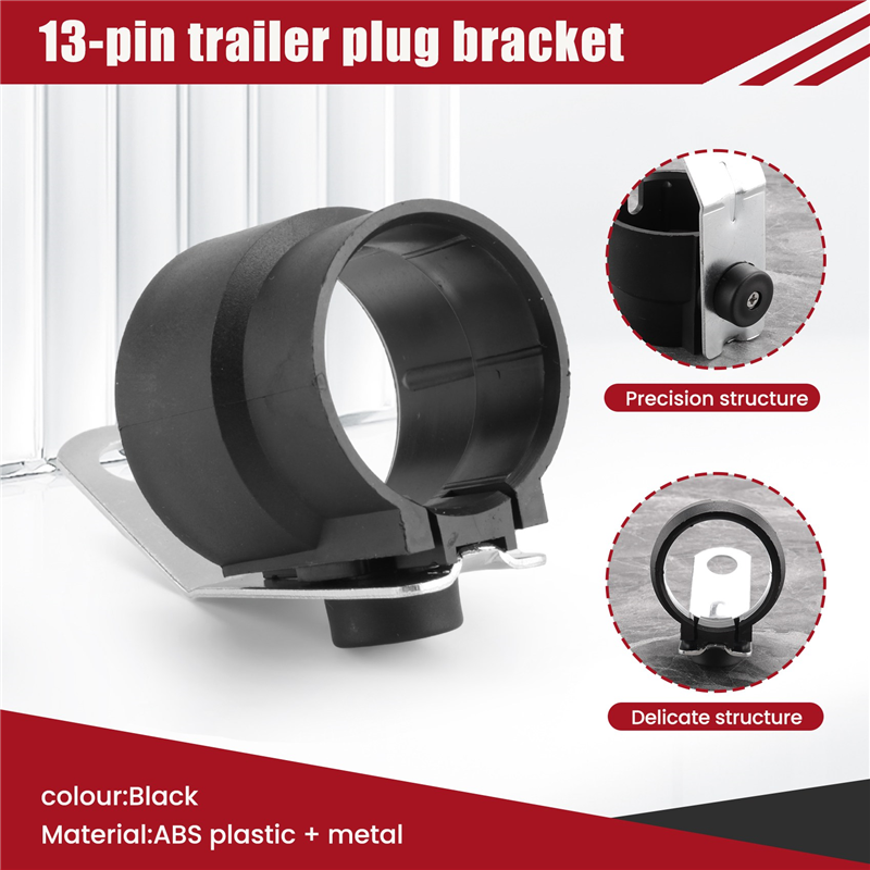 Trailer Plug Bracket Trailer Connector Bracket for RV Trailer UTV ...