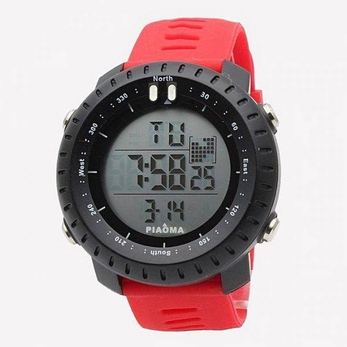 PIAOMA Digital Watch Red | Daraz.lk