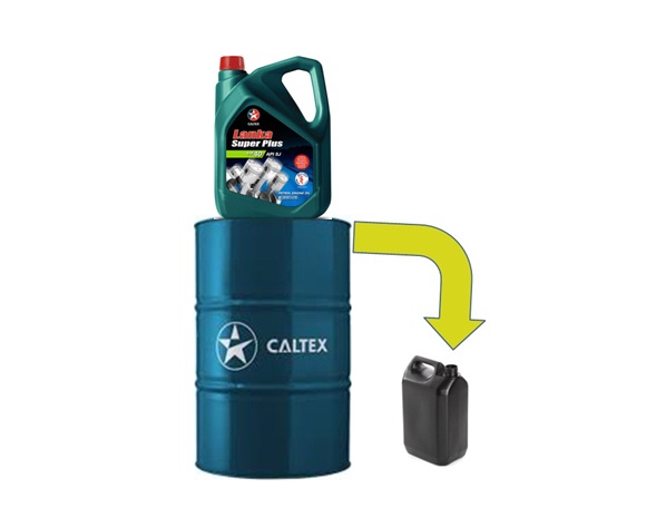 Caltex Lanka Super Plus SAE 40 API SJ Petrol Engine Oil (Loose Oil) 5 ...