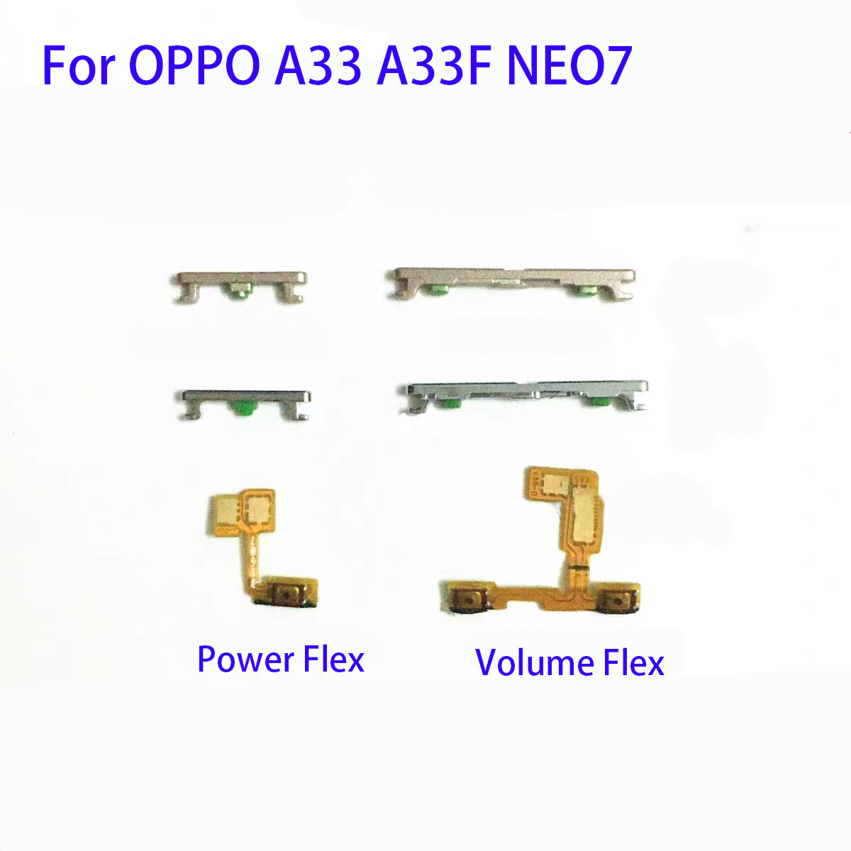 Volume Button Power Switch On Off Button Flex Cable For OPPO A33 A33F ...