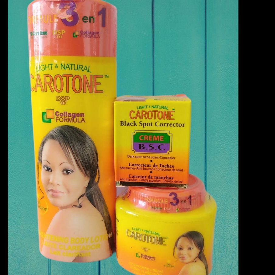 Carotone Face Cream Body Lotion And Night Cream Light And Natural Collagen 100 Original Product