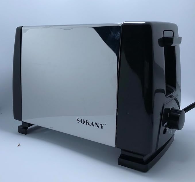Sokany – Pop Up Bread Toaster SK-016S 2-Slice Silver Bread Toaster ...