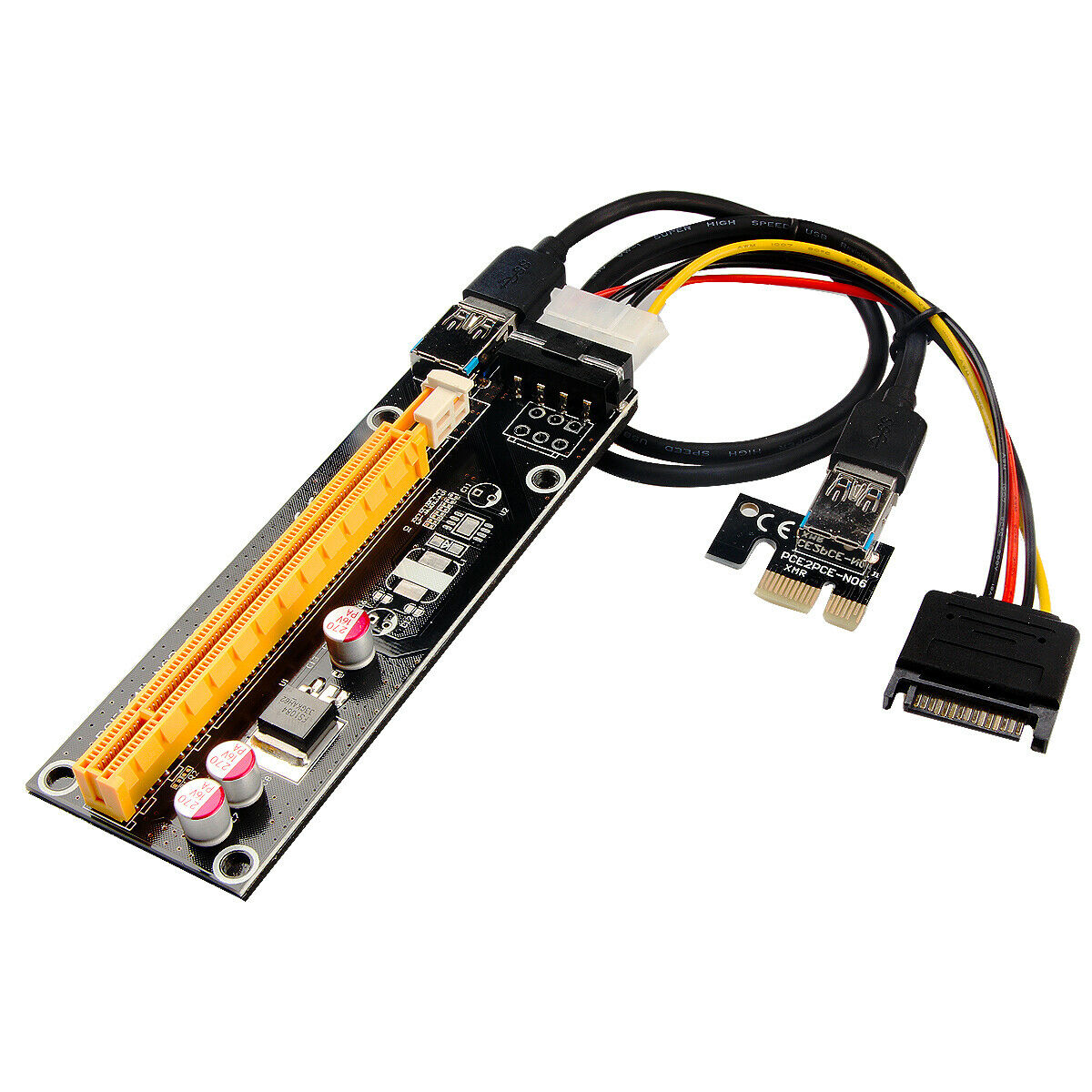 GRAPHICS RISER CARD EXTENDER MINING PCI-E EXPRESS X16 3.0 | Daraz.lk
