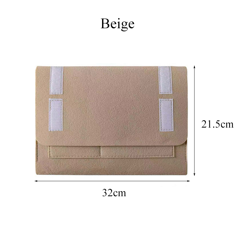 Felt Bedside Storage Organizer Bed Sofa Side Pouch Hanging Bag Anti ...