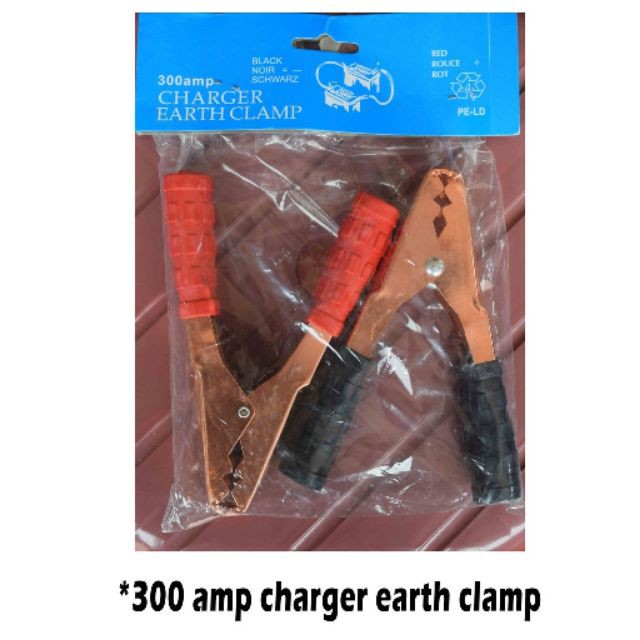 Wire End Heavy Duty Car Battery Clamps Earth Clamp Battery Charging ...