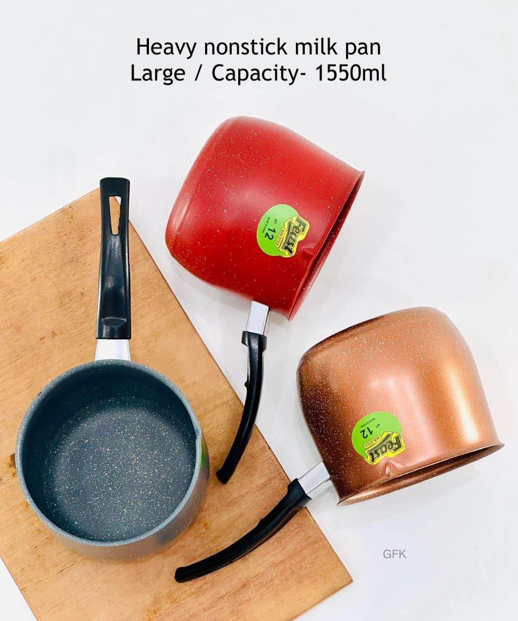 Buy Milk Pan 1550ml / Nonstick / Heavy / Large size / Heavy Pot