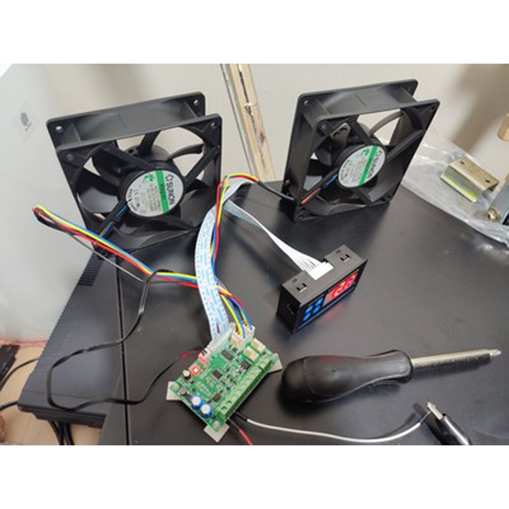 【KAMDSS015】Chassis Fan Speed 12V 48v PWM temperature control regulation ...