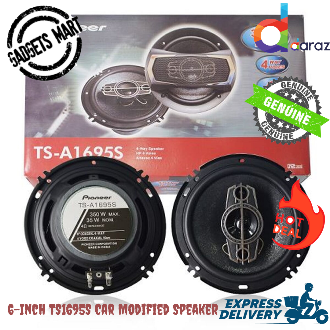 6-Inch TS1695S Car Modified Speaker | Daraz.lk