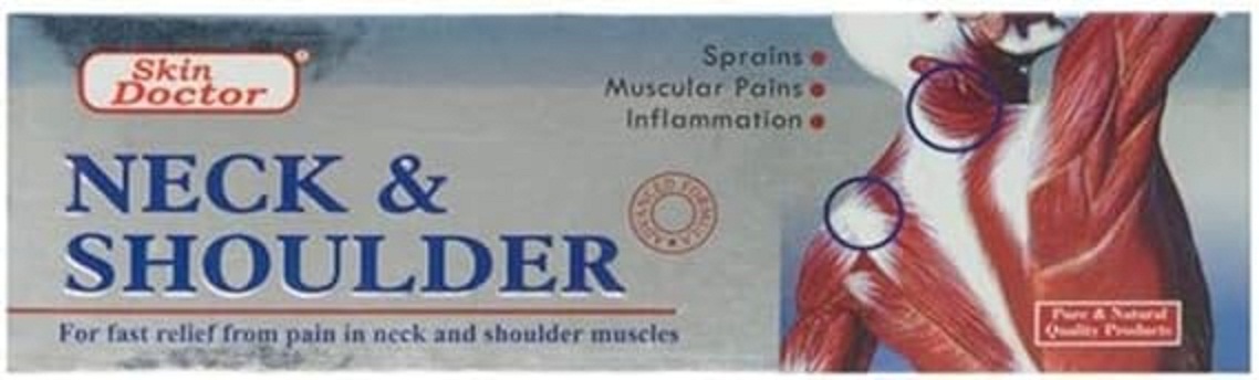 Skin Doctor Neck & Shoulder Pain Relief Cream 100g | Daraz.lk
