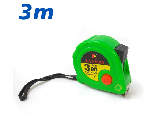 3 meter Measuring Tape Spring Loaded with lock | Daraz.lk