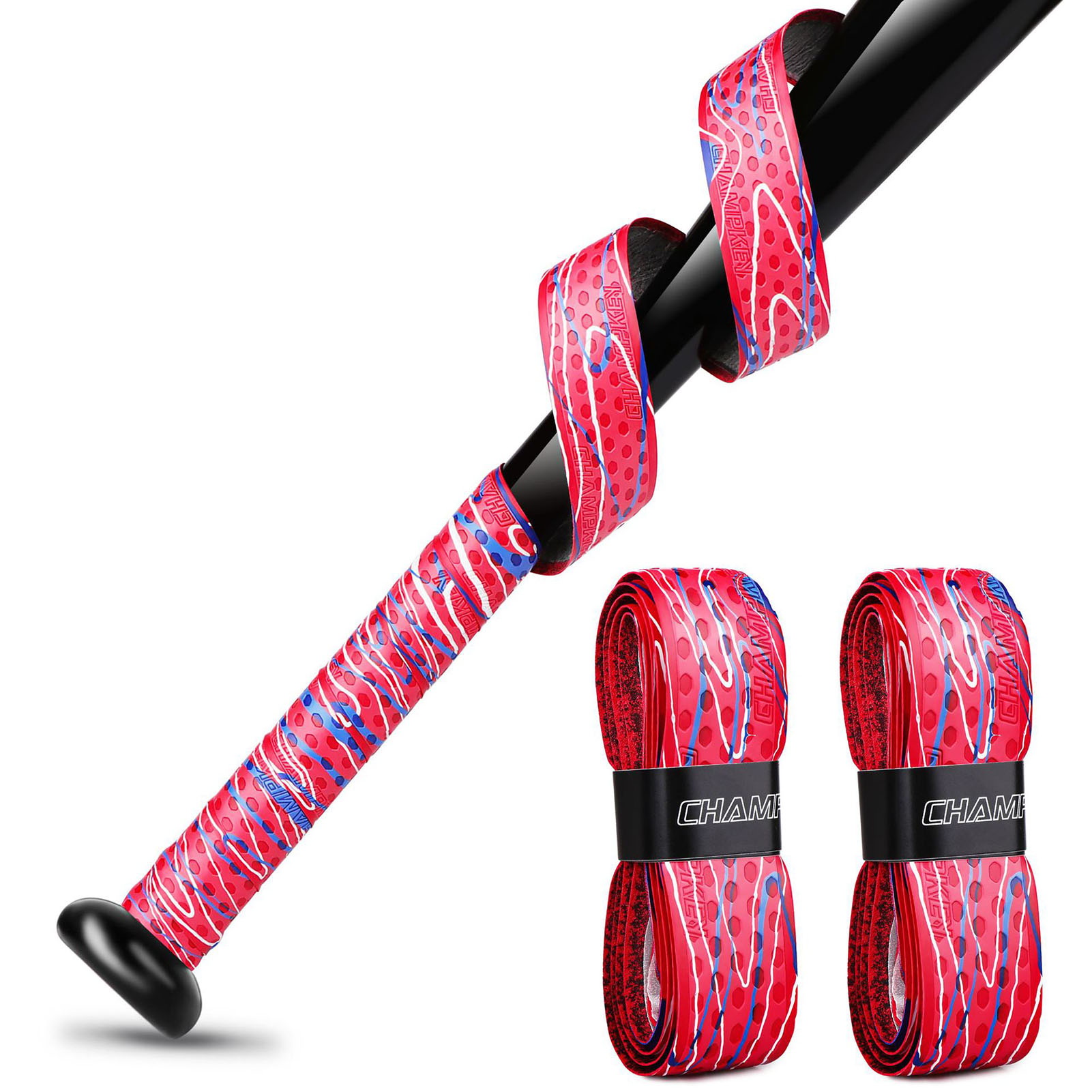 Fine Craftsmanship Bat Tape Premium Baseball Bat Grip Tape Enhance ...