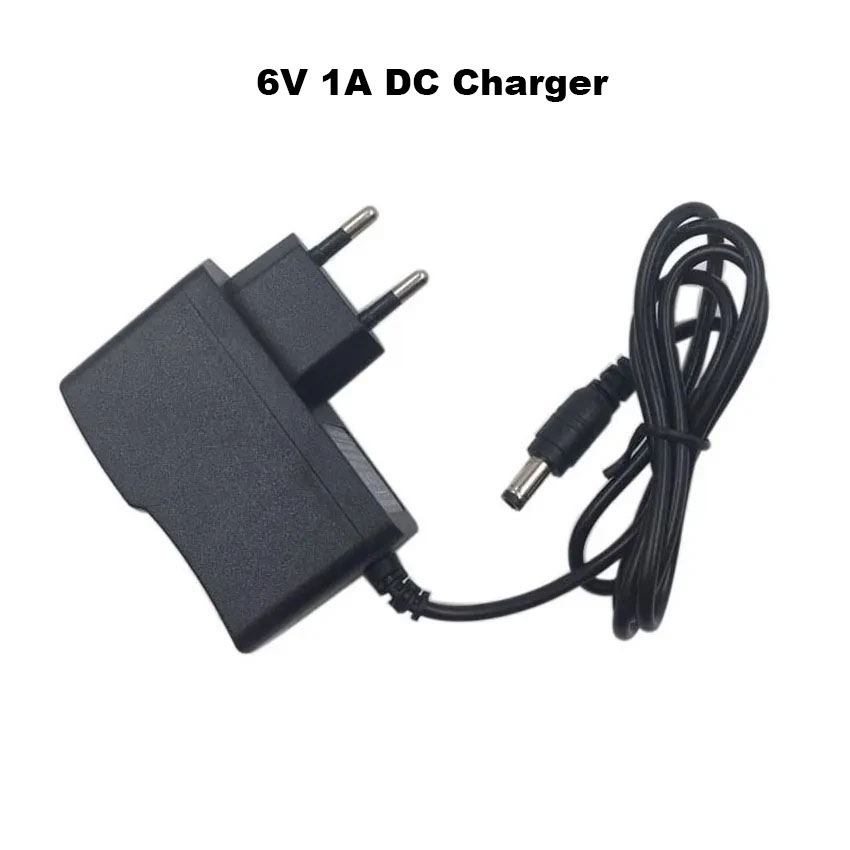6V 1A 2A Lead Acid Wall Charger 7.2V 6 Volt Electronic scale Toys Car ...
