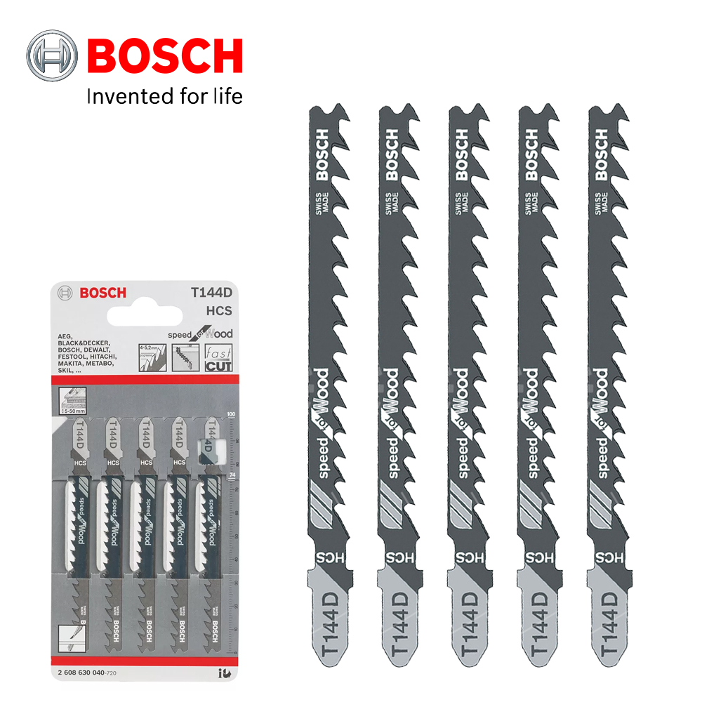 5pcs T144D Speed For Wood Jigsaw Blade | Daraz.lk
