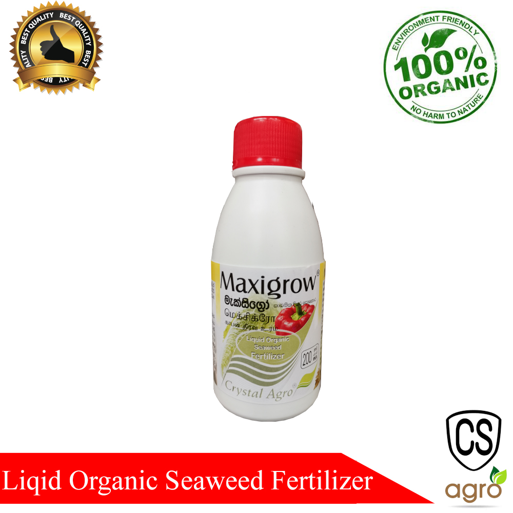 Maxigrow Liquid Organic Fertilizer Seaweed 200ml | Daraz.lk