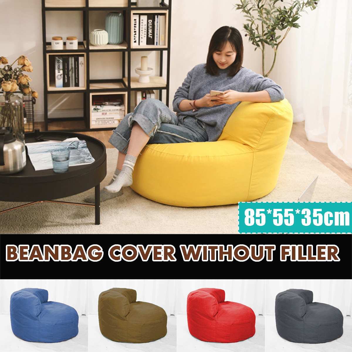 Sale > bean bag lazy sofa > in stock