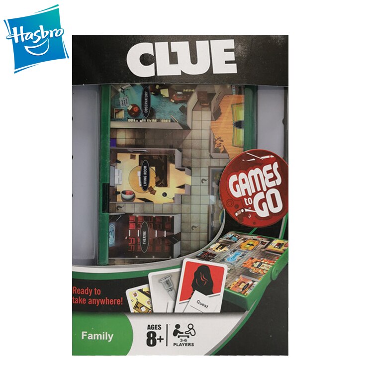 Hasbro Cluedo Game Clue Board Desk Game The Classic Family Party Games ...
