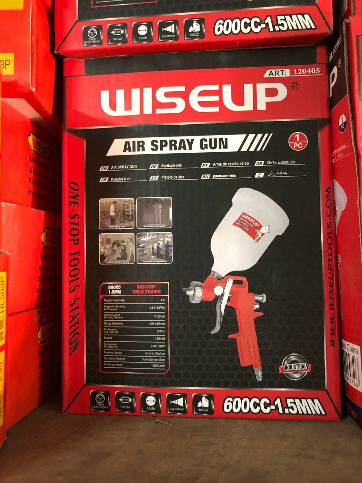 WISEUP AIR SPRAY GUN 1.5MM | Daraz.lk