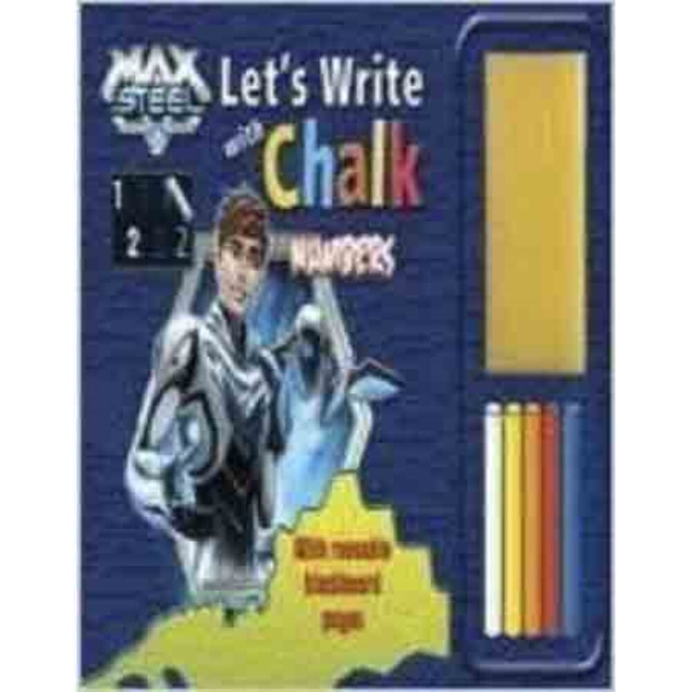 Lets Write With Chalk : Max Steel Numbers 9788120785779 | Daraz.lk