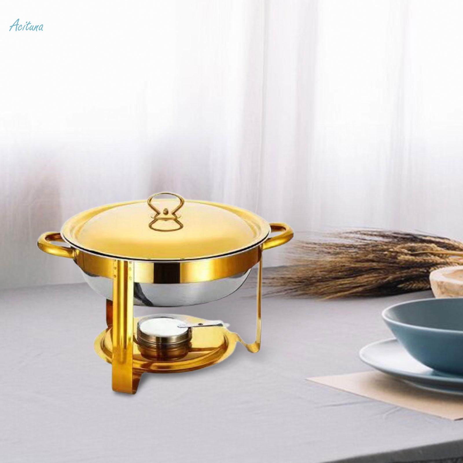 Chafing Dish 4.5L Can Serve 3-4 People Catering Food Warmer Buffet ...