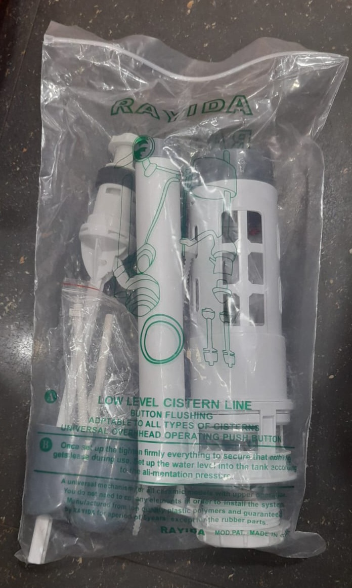 Dual Flush Cistern Fittings Full Set Flush System Toilet Cistern Repair ...