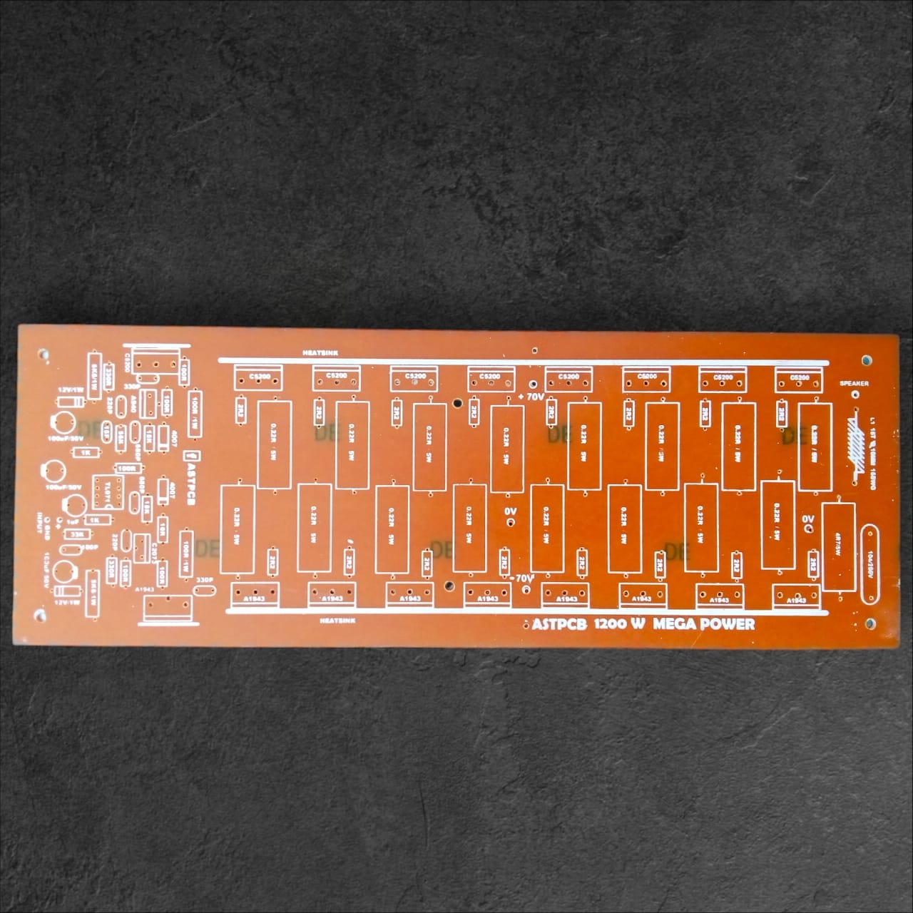 DIY - 1200W MEGA POWER Mono Amplifier PCB | Daraz.lk