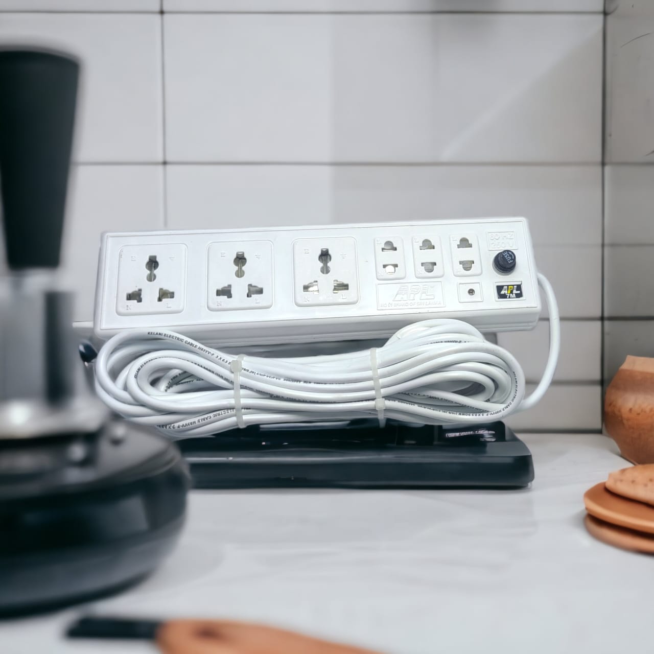 High QExtension Wire cord 2 to 10m Multi Plug wire Code (5A)/wire 1200w ...