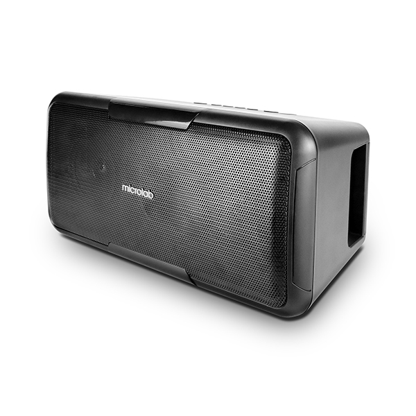 Microlab BP12 Large Size Rechargeable Bluetooth Speaker 20W Powerful ...
