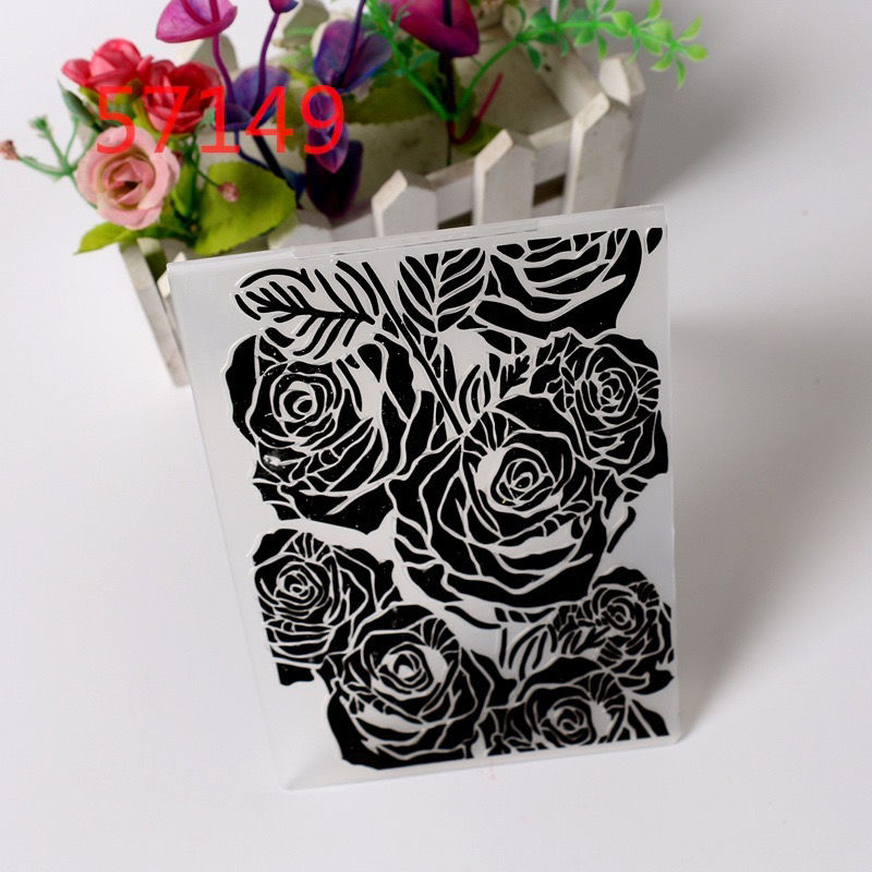 Plastic Texture Clip Concave-Convex Embossing Die Indentation Template ...