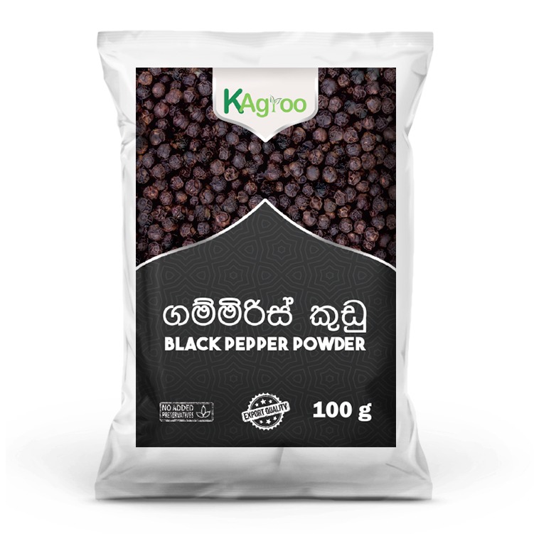 Black Pepper Powder - ගම්මිරිස් කුඩු - 100g | Daraz.lk