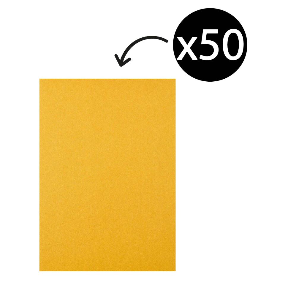 A4 Gold Colour Office use Laid Texture Metallic Premium Paper A4 125gsm ...