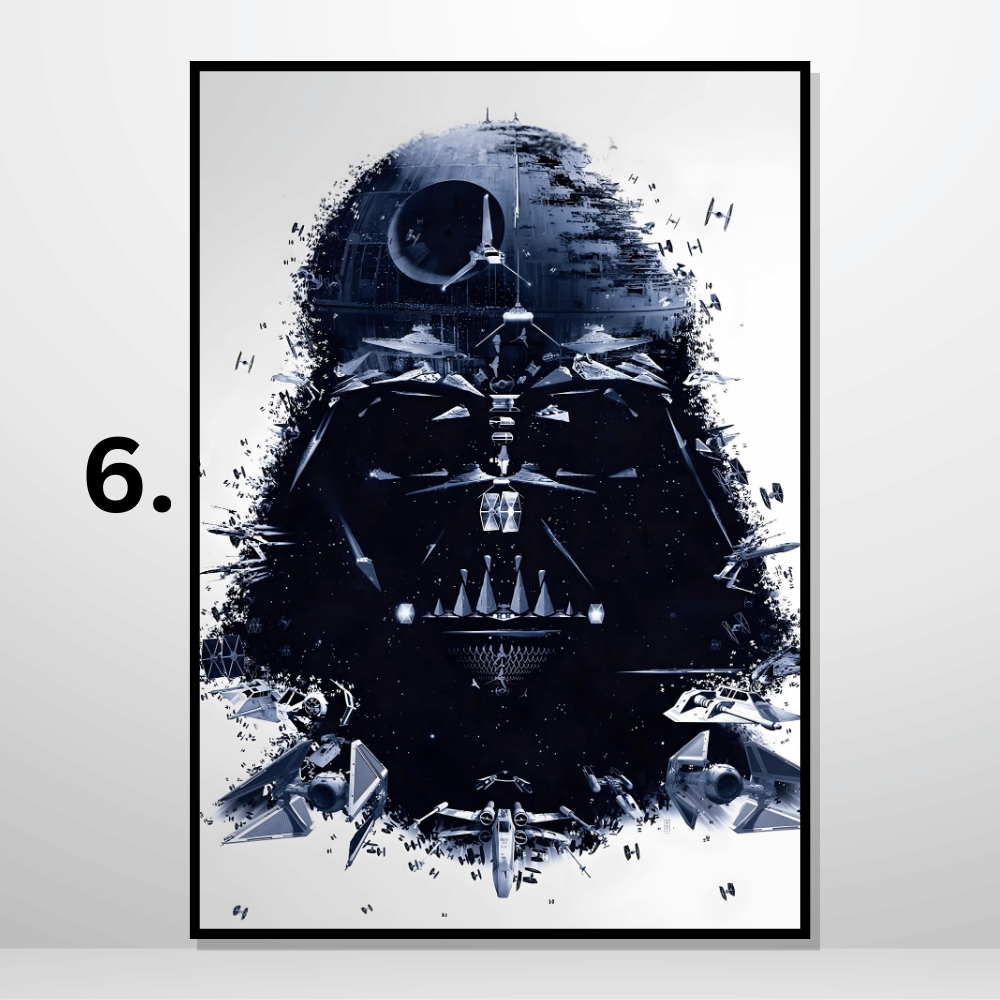 A3/A4 Size Framed wall posters Star Wars Darth Vader Aesthetic Wall Decor posters | Daraz.lk