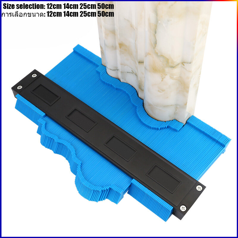 Contour Gauge Duplicator Corner Irregular Shape Copy Ruler Profile ...