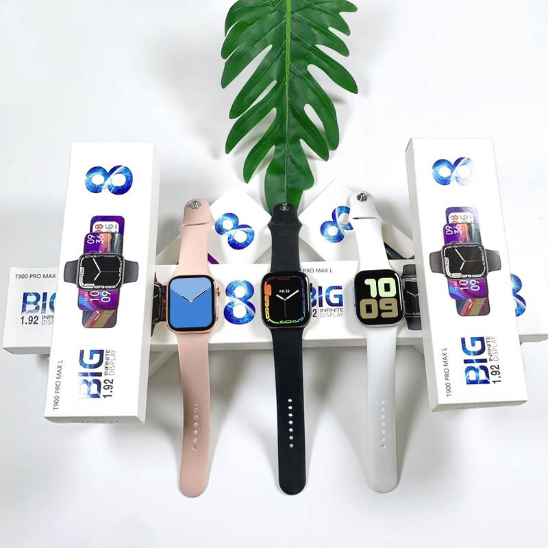 Buy Black smartwatch srie 8 t900 pro max l 1.92 Polegada tela h