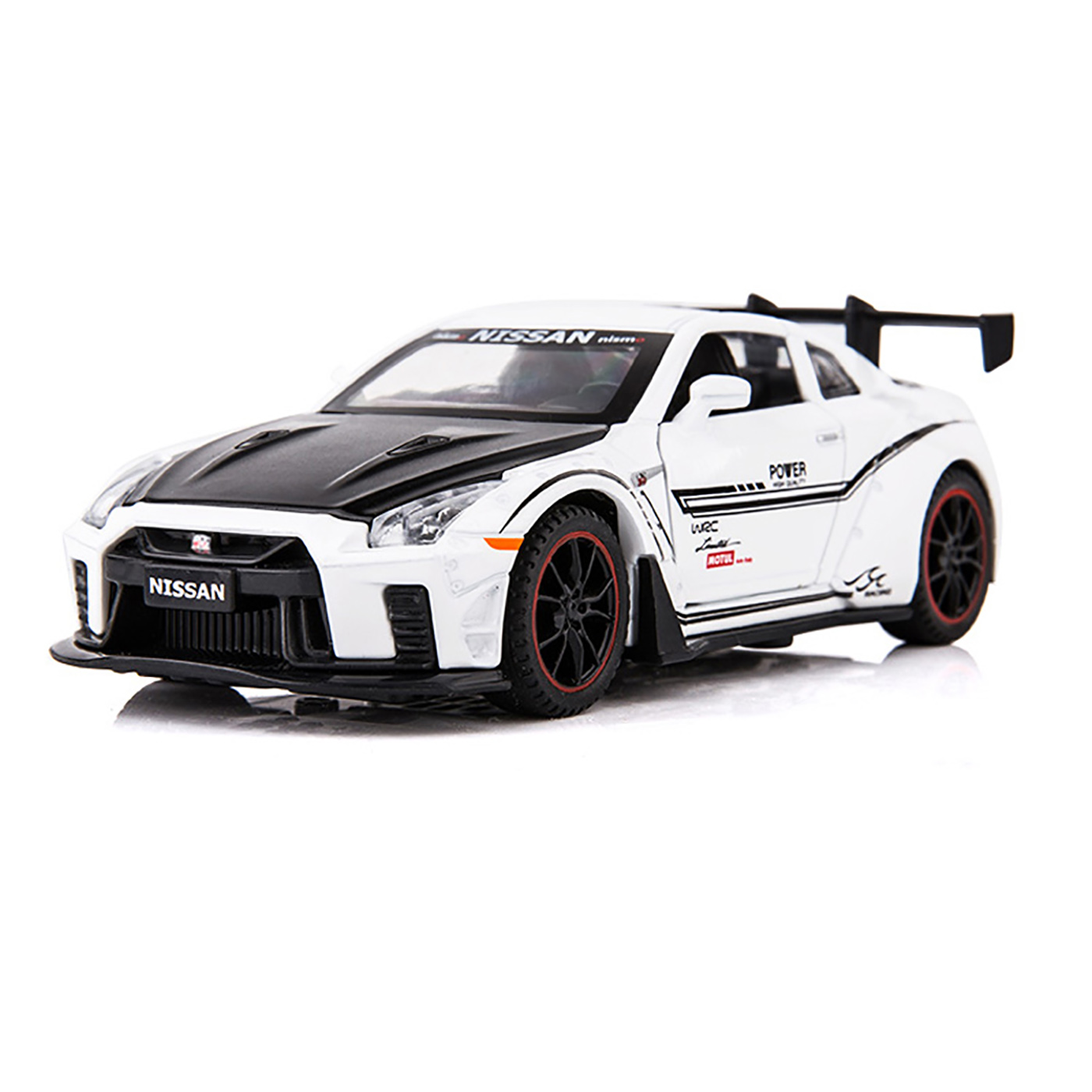 Nissan GTR R35 1:32 Sports Alloy Car Model Diecasts Collection Sound ...