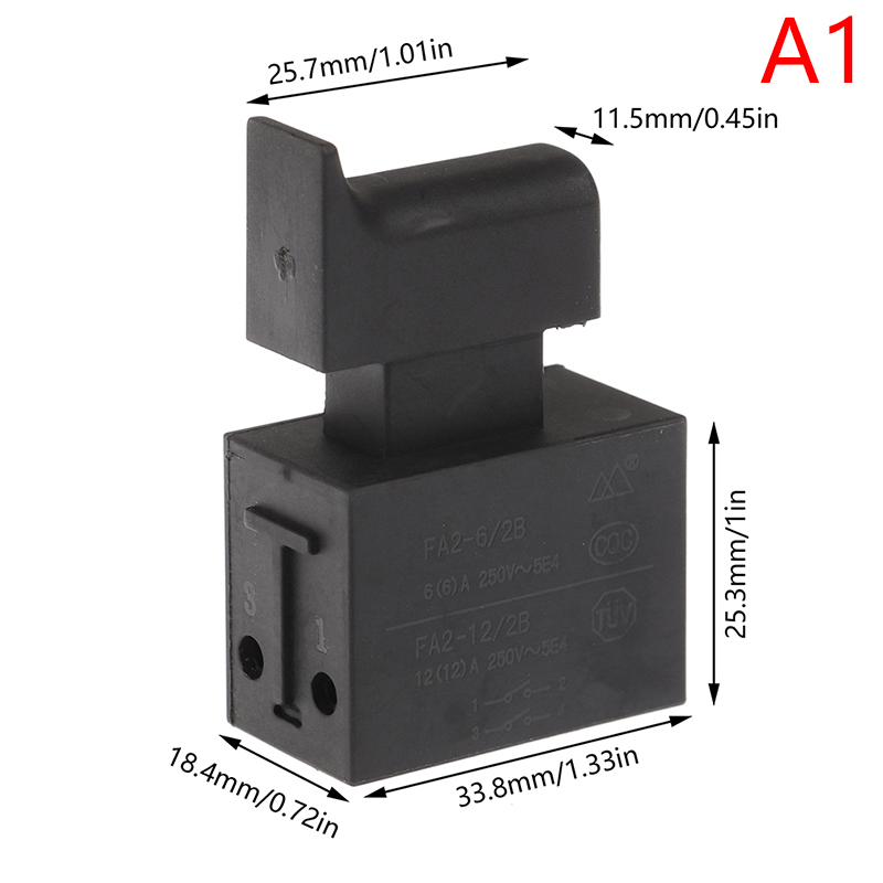 FA2-6/2B3 1B2 Lock On Power Tool Trigger Switch Cutting Machine ...