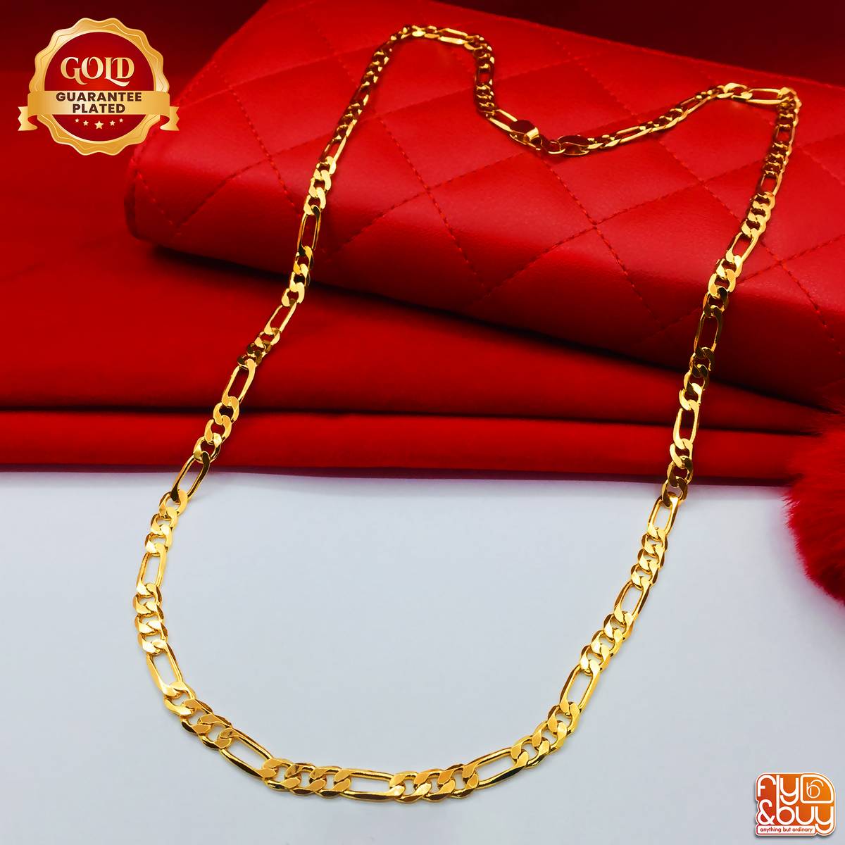 Gold Plated Guarantee Lara Chain 18 - 24 inch 💛 - Free Gift Box 🎁 - FB ...
