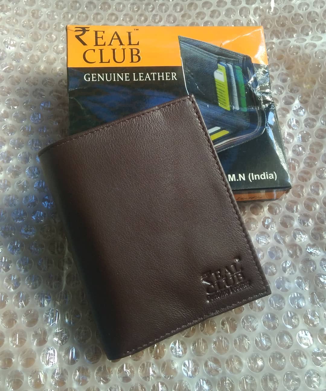 Fashionable Stylish Leather Wallets For Men - Coffee Brown | Daraz.lk