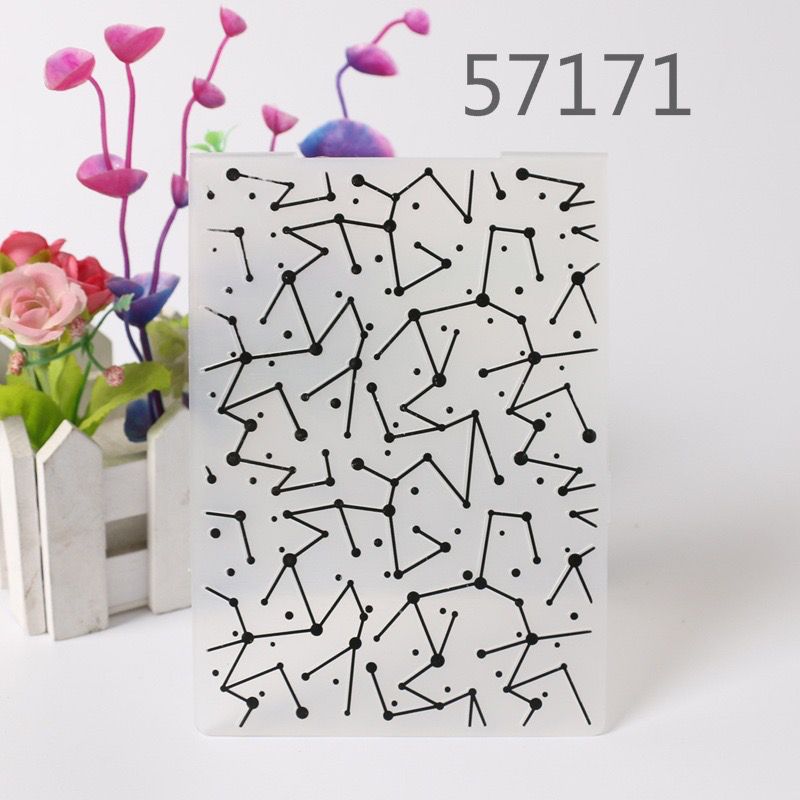 Plastic Texture Clip Concave-Convex Embossing Die Indentation Template ...