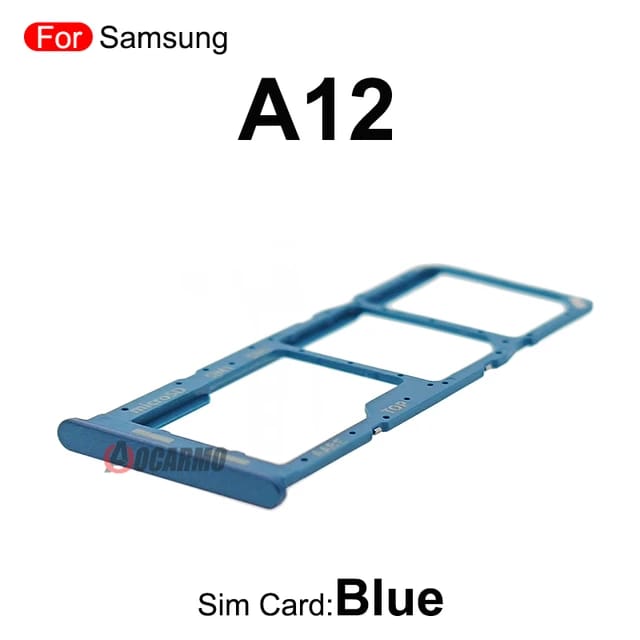 SIM card tray & Micro SD card tray For Samsung Galaxy A12 | Daraz.lk