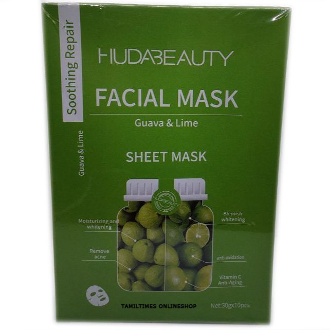 Hudabeauty Guava And Lime Beauty Facial Mask Sheet 30g | Daraz.lk