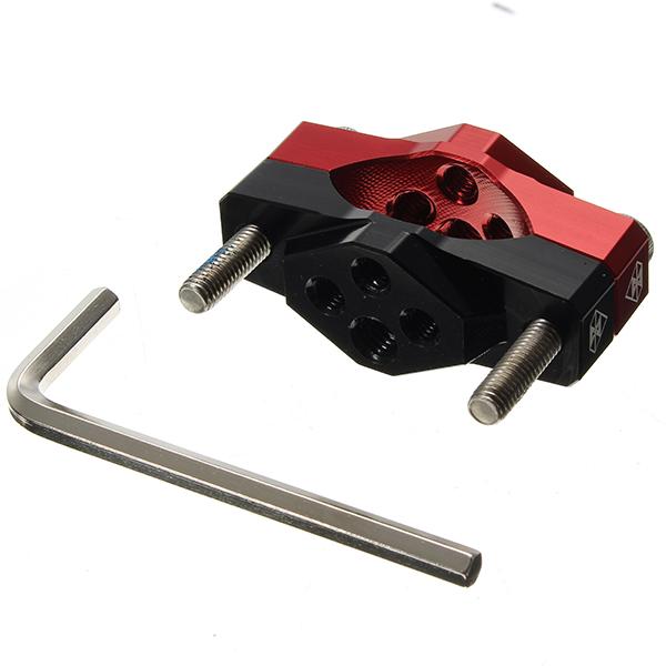 Motorcycle ATV Handlebar Clamp Holder Scooter Bumper Fixed Clip Bracket ...