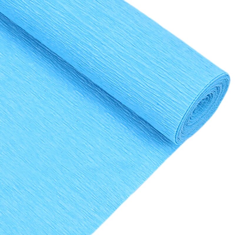 17 Colors 250x25cm Colored Crepe Paper Roll Origami Crinkled Crepe ...