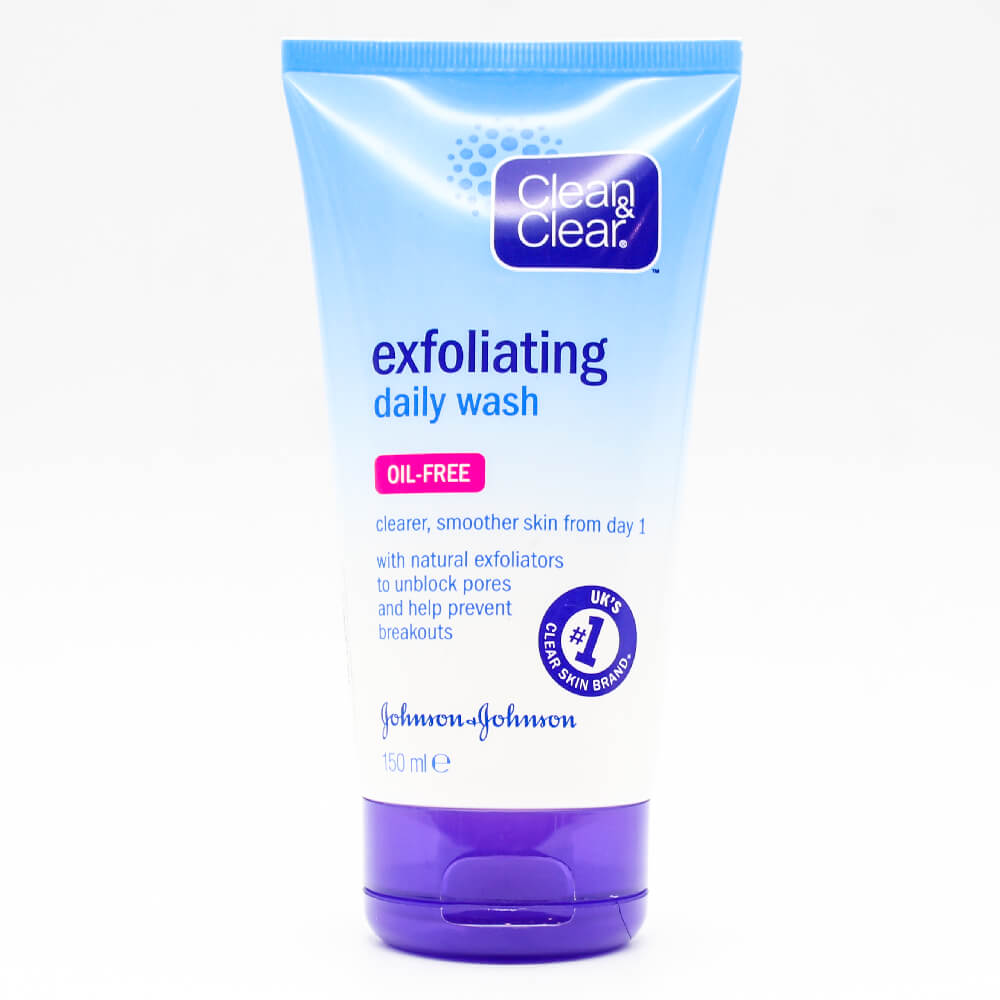 Clean & Clear Exfoliating Oil-Free Daily Wash, 150ml UK | Daraz.lk
