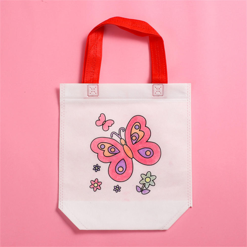 Handbags For Kids Reusable Handbags DIY Graffiti Bags Kids' Eco ...